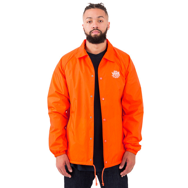 VANS jacket American trendy brand baseball uniform wild orange classic ...