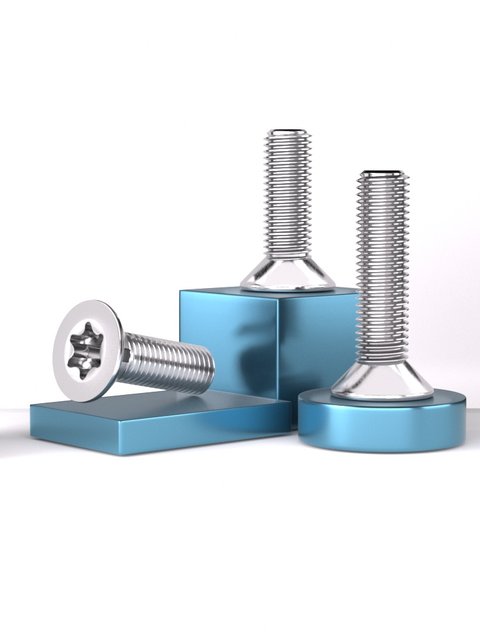 304 stainless steel Torx screws, countersunk head, flat head, star ...