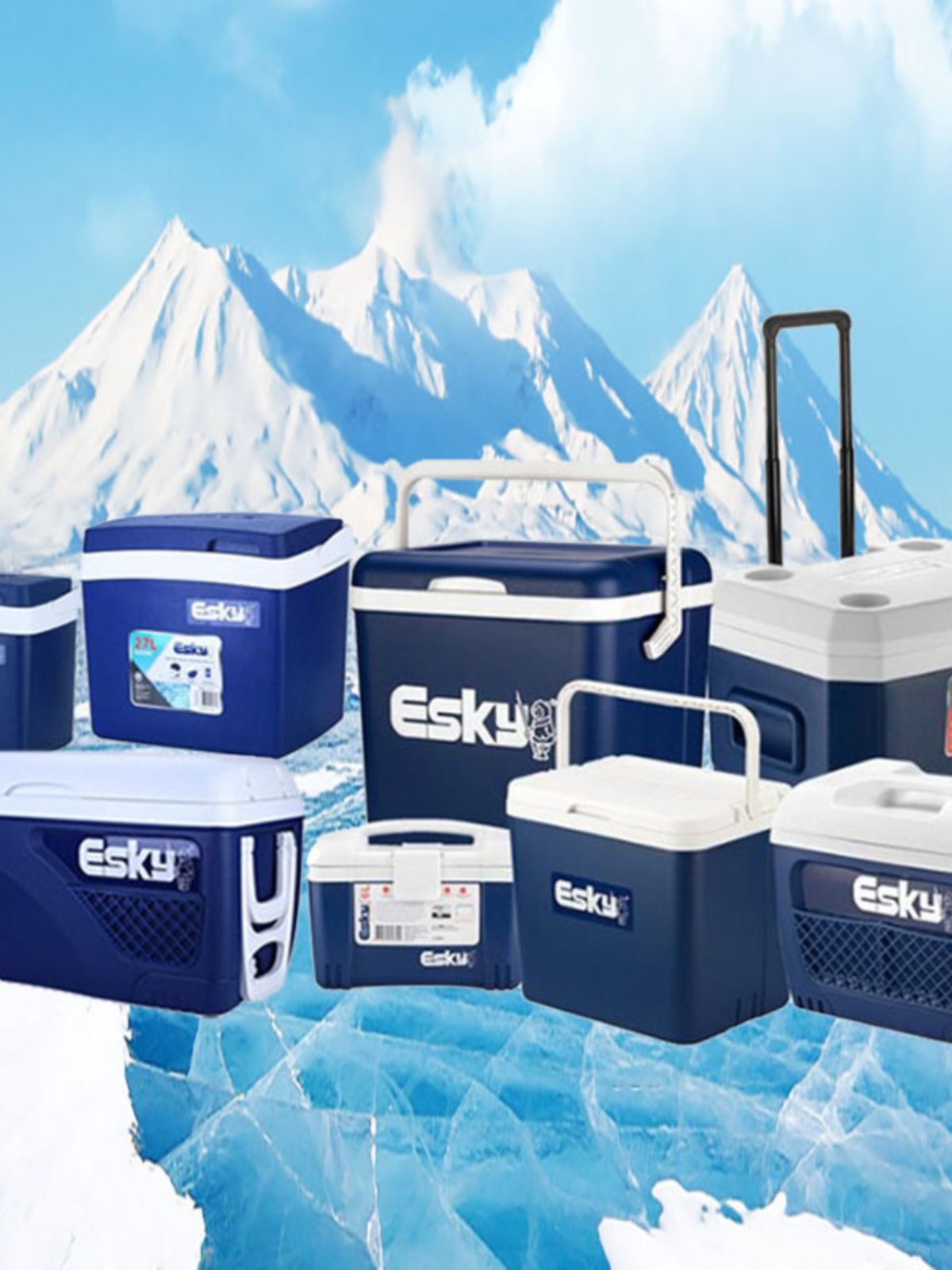 户外保温箱冷藏箱 便携式车载冰桶 保鲜箱 家用商用外卖冰箱