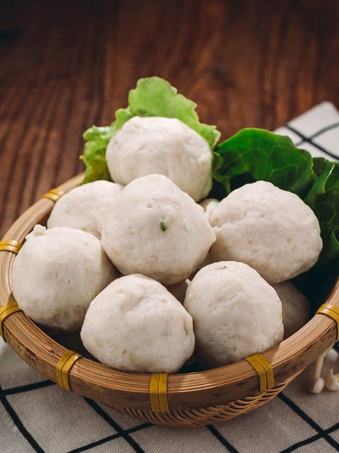 Sihai hand-made flowery fish balls 500g Hong Kong Aberdeen fish balls ...