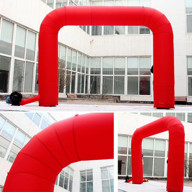 Customized inflatable square arch Mixue Ice City Sweet Lala Lucky Cafe ...