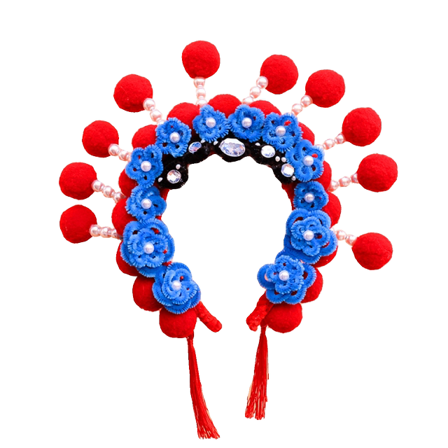 Peking Opera twist stick hair hoop children's opera accessories fur ...