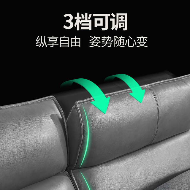 Yalan's head layer leather bed frame 1.8m bed meaning light luxury ...