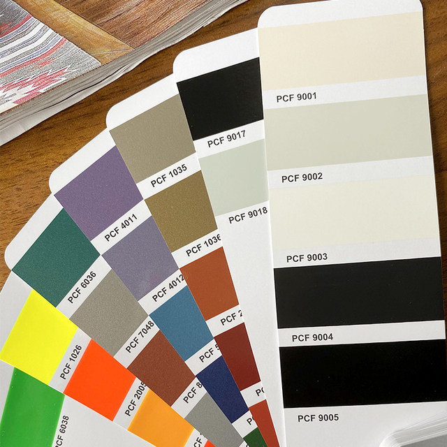 PCF paint color card coatings 210 color card metal paint color chemical ...