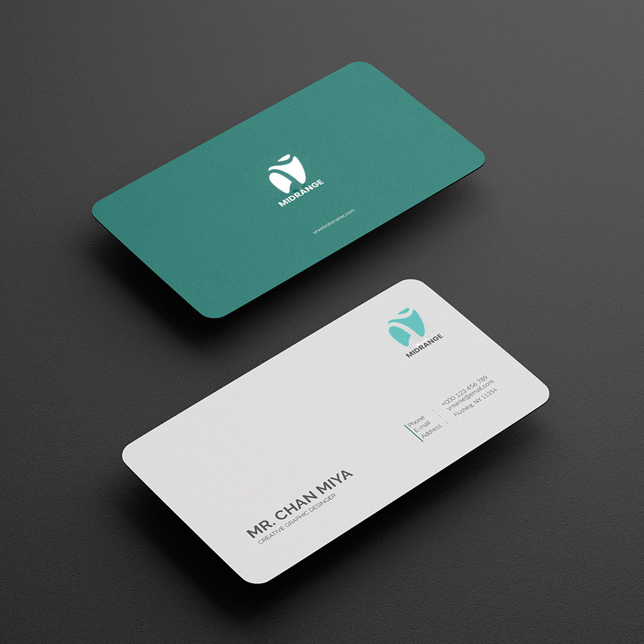 26 Simple and Elegant Dental Oral Dentist Business Card Designs ...