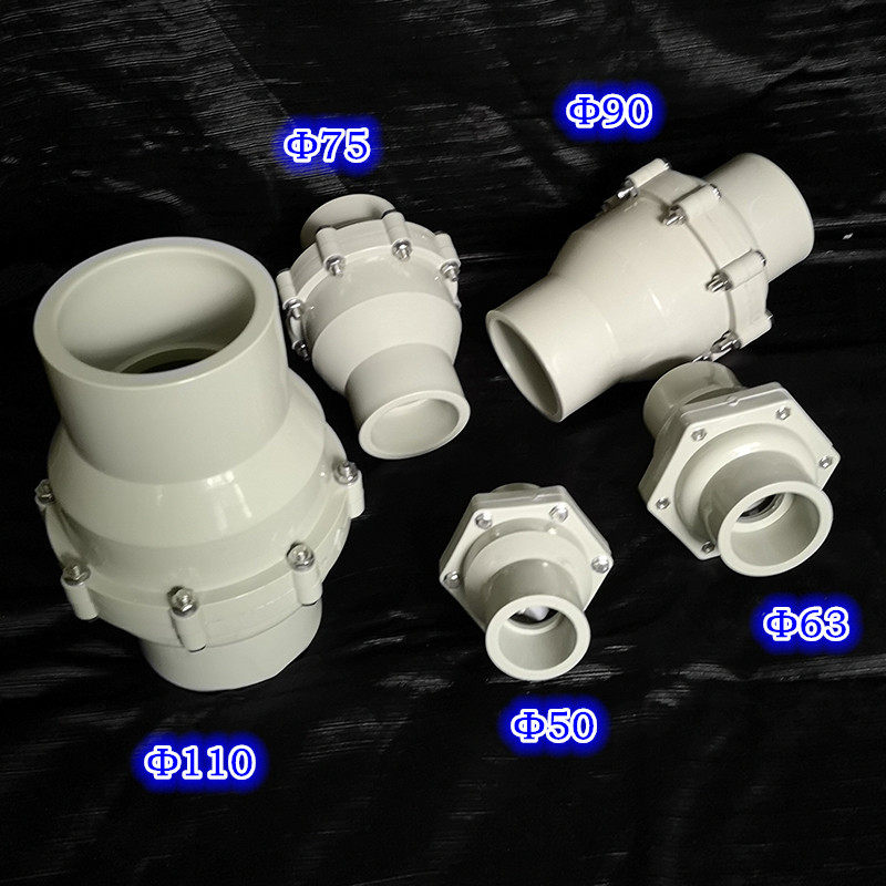 PPR Check Valve - One-Way Valve for Horizontal PPR Water Pipe (110/90 ...