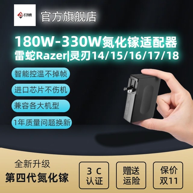 Anshu 230W Razer Blade I7RazerI5 Gallium Nitride 330W Portable Notebook ...