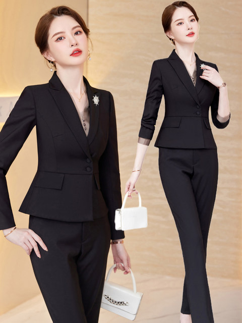 Jewelry shop work clothes for women in autumn and winter professional ...