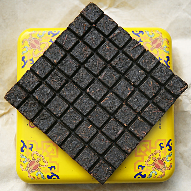 Tibetan tea black tea brick tea chocolate Ya'an Tibetan tea brick ...