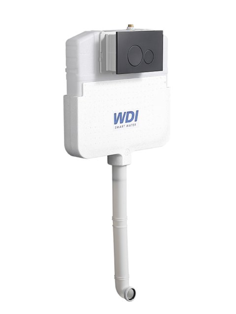 Wdi Embedded Wall-Mounted Hidden Water Tank Invisible Squat Toilet ...