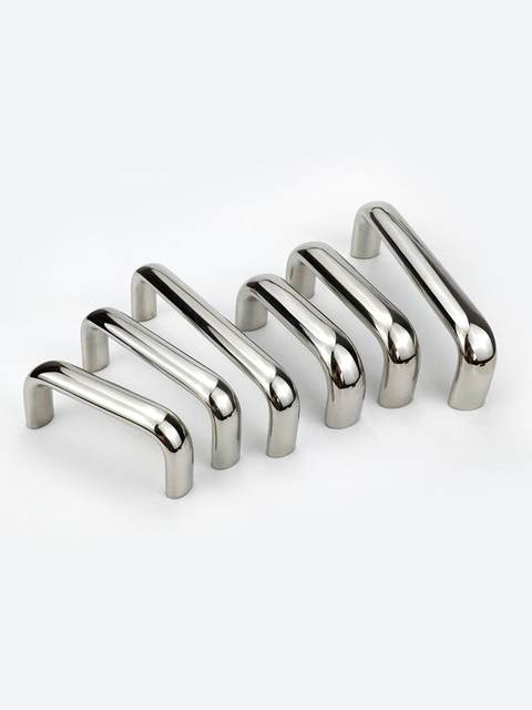 304 stainless steel heavy-duty handle solid polished handle U-shaped ...