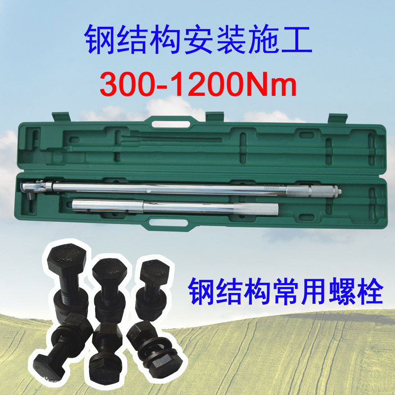 Steel Structure Installation Preset Adjustable Torque Wrench 200-1000Nm ...