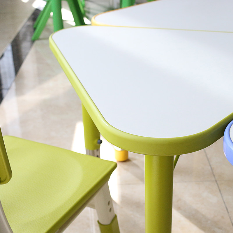 Yucai Kindergarten Table | Triangular Study Table for Kids | Lift ...