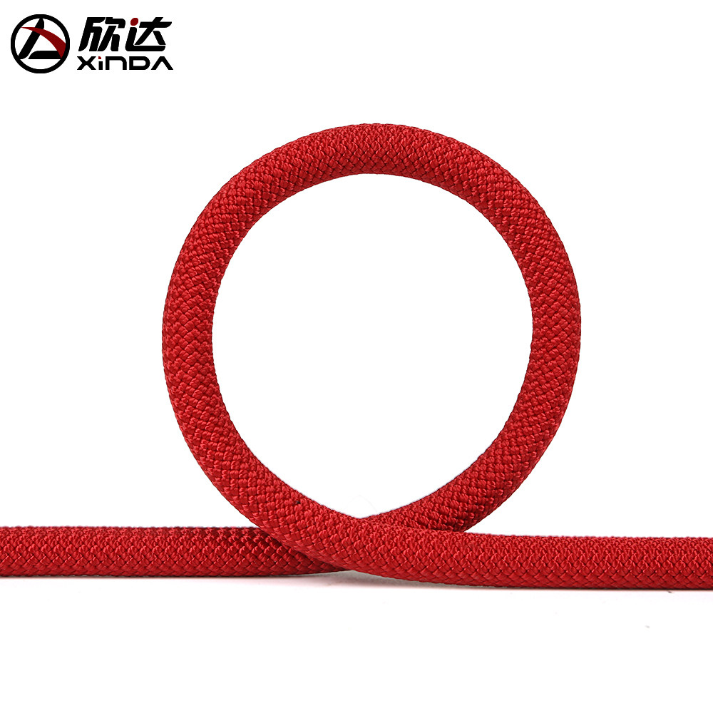 欣达户外攀岩绳动力绳牛尾挽索上升下降登山攀登安全绳速降绳索