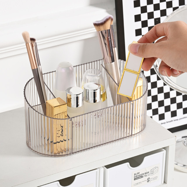 High-end makeup brush storage box, lipstick, acrylic skin care products ...