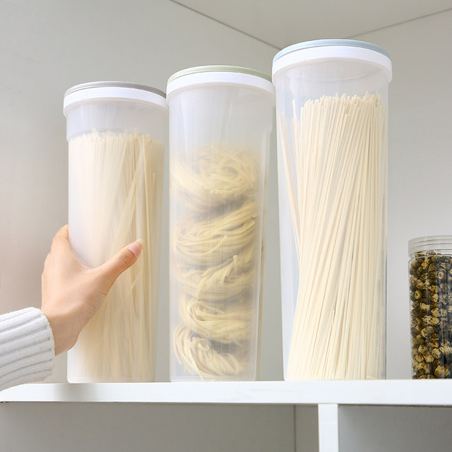 Noodle storage box, grain noodle storage tank, household food-grade ...