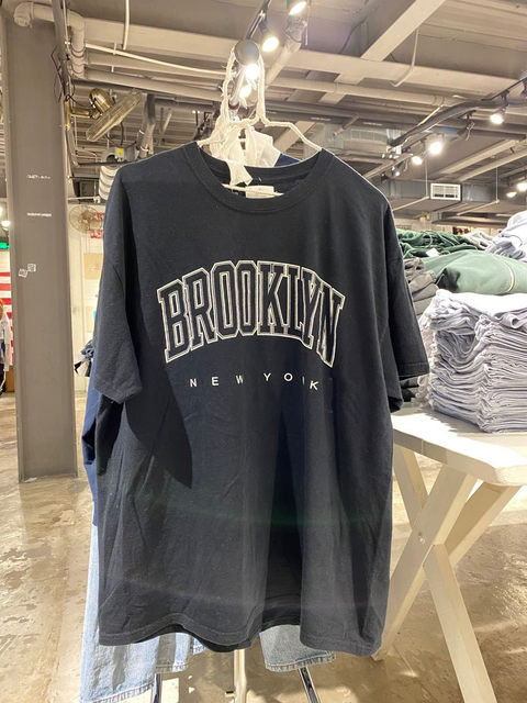 BM official website letter printed T-shirt in summer new style casual ...