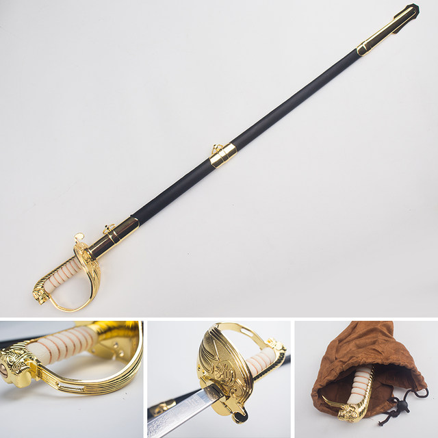 Ceremonial command sword stainless steel European Western sword Western ...