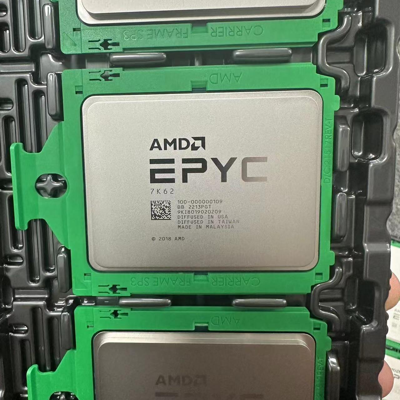 AMD霄龙 7K62全新正式未上机48核心96线程主频2.6G睿频3.3G-淘宝网