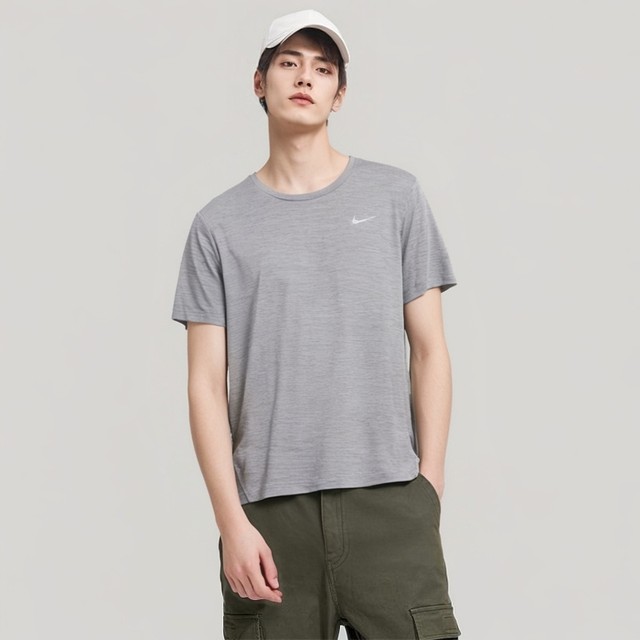 Nike Nike men's quick-drying breathable sports short-sleeved T-shirt ...