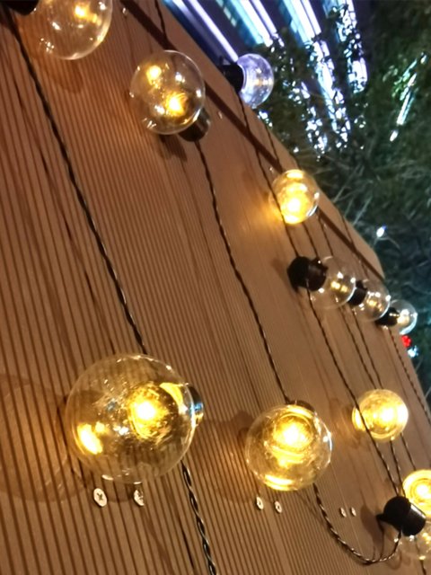 Canopy outdoor solar atmosphere light with camping tent colored lights ...