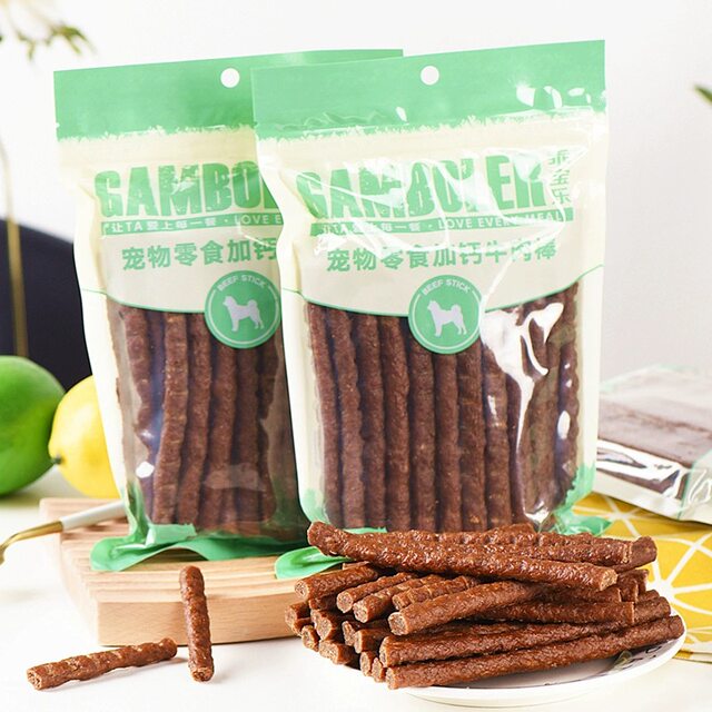 McFudi Polyted Beef Calcium Beef Stick 400g Teddy puppy