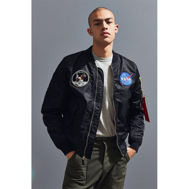 NASA joint astronaut jacket US Air Force pilot jacket MA1 Apollo apollo men