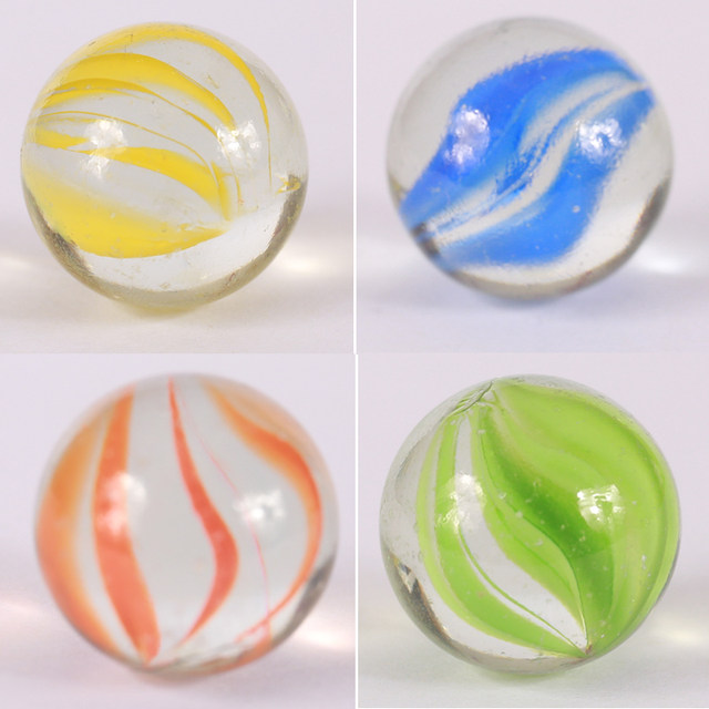 Play marbles colorful colorful beautiful transparent solid color clip ...