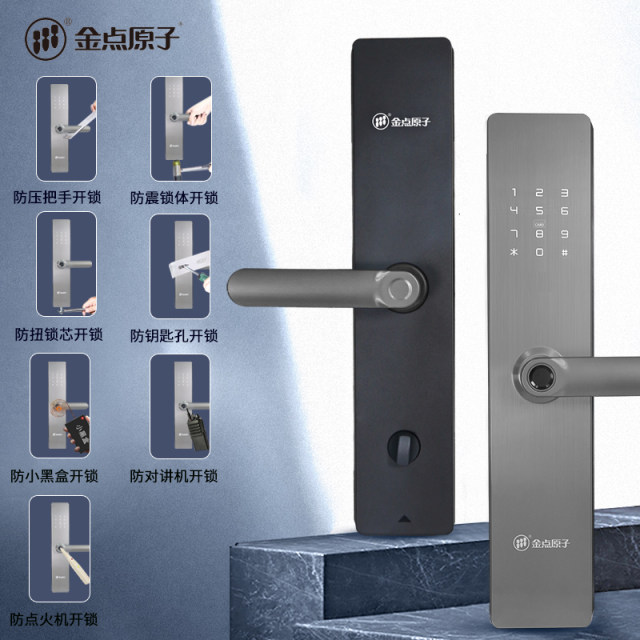 Golden Point Atomic Smart Fingerprint Lock Electronic Password Lock ...