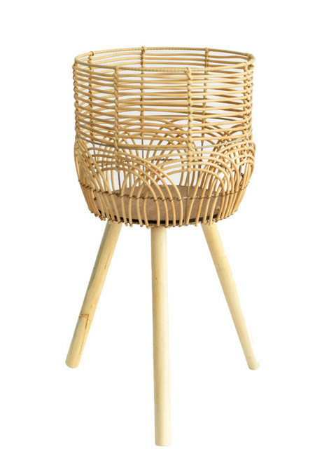 Simple flower stand living room floor-standing indoor potted green ...