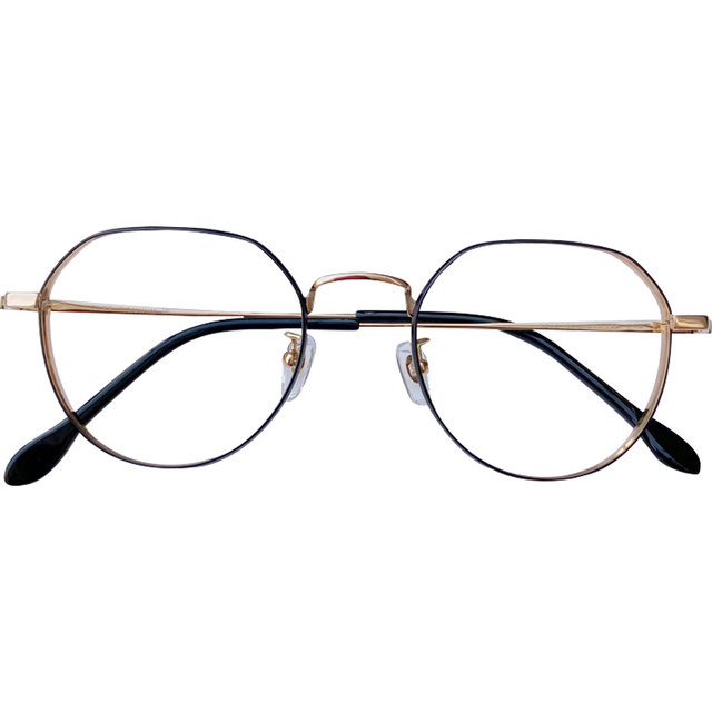 High -level glasses box Female ultra -light pure titanium polygon can ...