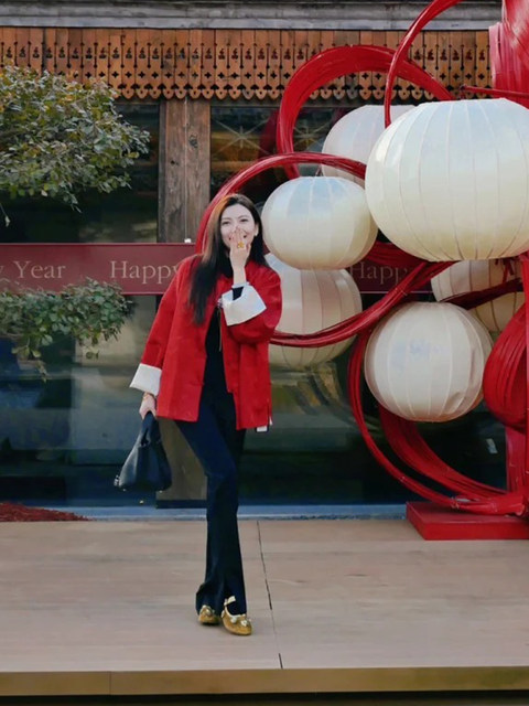 25 autumn and winter new Chinese style Chinese style retro Tang suit ...