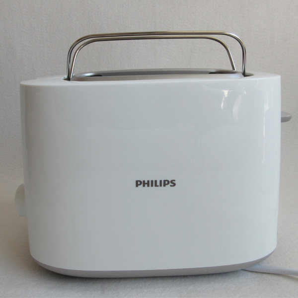 Philips HD2582 Toaster - 2-3-Slot Frühstückstoaster mit Staubschutz