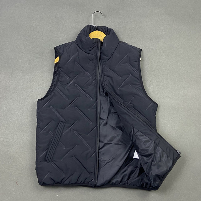 Winter Men's Thickened Warm Stand-Up Collar Cotton Vest, Large Size, Versatile Casual College ...