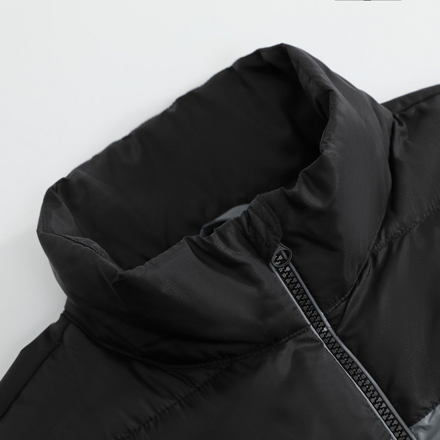 SA Zhenvis Men's Mooding Vest Jacket 2024 Winter New Men's Color ...