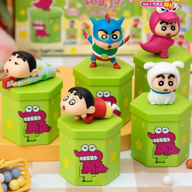 Crayon Shin-chan Blind Box Peripherals Chocolate Candy Machine Fun ...