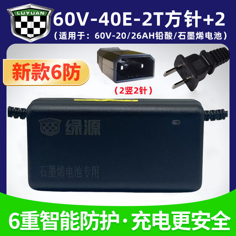 Luyuan electric vehicle graphene charger lead-acid battery charger ...