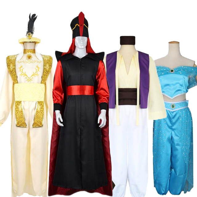 Halloween Aladdin God Lantern Jayer Plays Party Clothing Jasmine ...