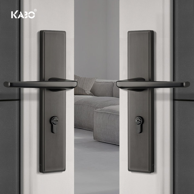 German KABO door lock double door door lock double door lock black ...