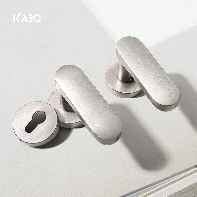 German KABO Italian minimalist magnetic door lock indoor bedroom door ...