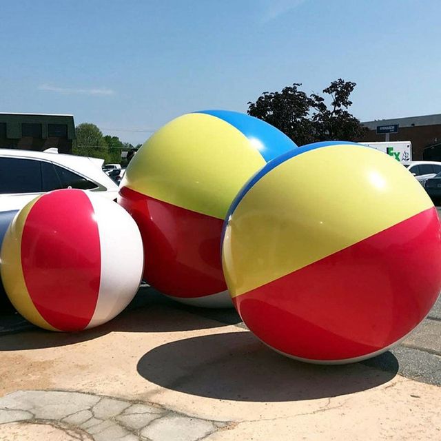 Large beach ball inflatable ball parent-child team building game props ...