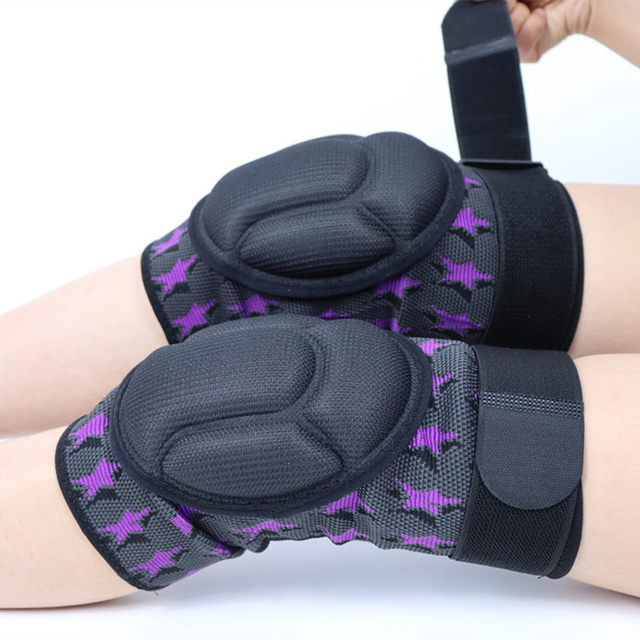 Turtle shell sponge thickened knee straps to tighten and prevent ...