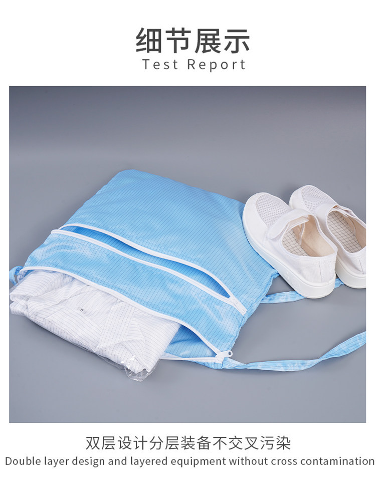 Wvam Anti-Static Dust-Free Clothing Bag - Large Capacity, Double Layer ...