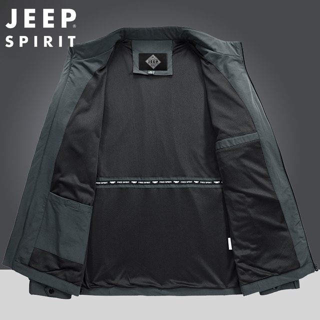 Jeep JEEP jacket for middle-aged men, loose, large size, autumn and ...