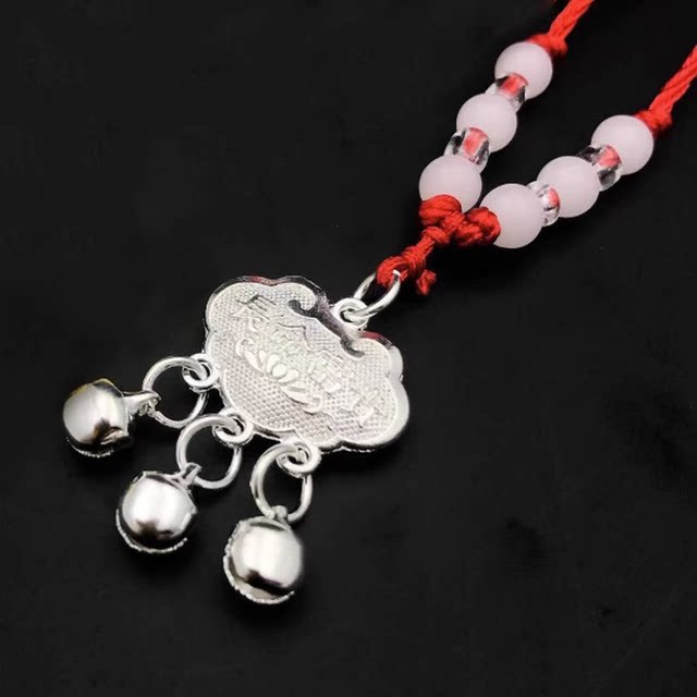 Longevity lock necklace for safe and wealthy couples, male and female ...