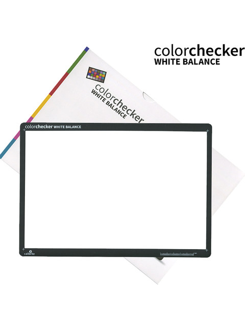 Calibrite white balance card COLORCHECKER white balance original X-Rite ...