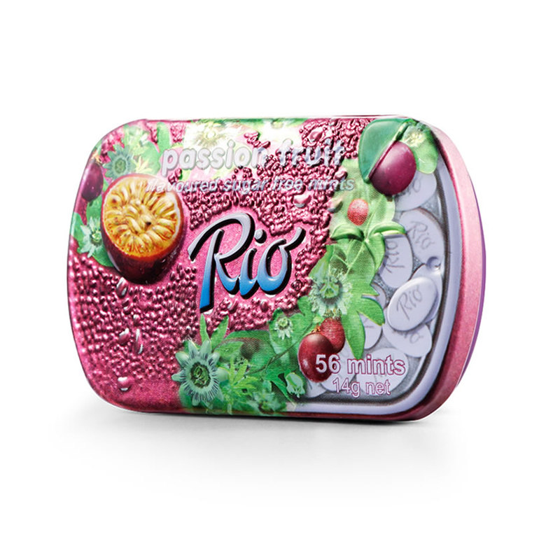Rio Ruiou Fruit Mint Passion Fruit Mango Candy Watsons Iron Box Chewing Gum