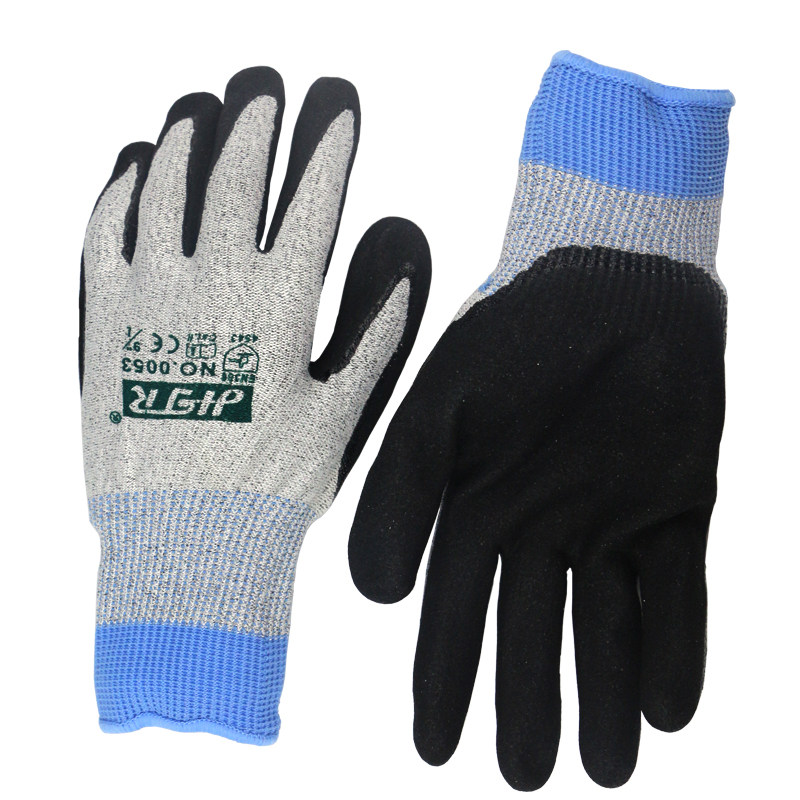 Hightail 0053 ニトリルコーティングされた耐切断手袋 - ユニバーサルフィット