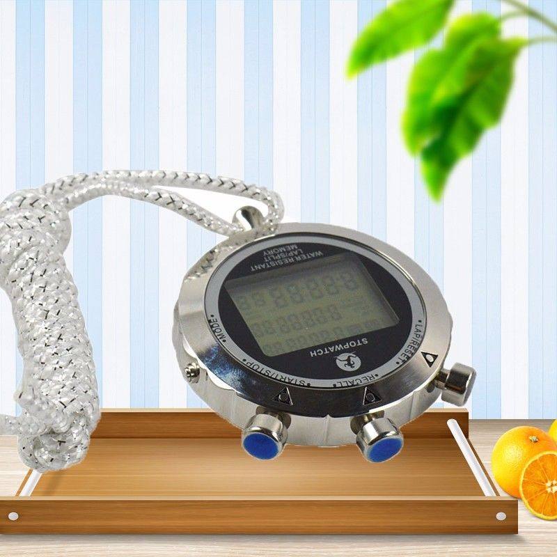 Chaori genuine PS538 memory metal stopwatch 10-channel sports and track and field event referee ...