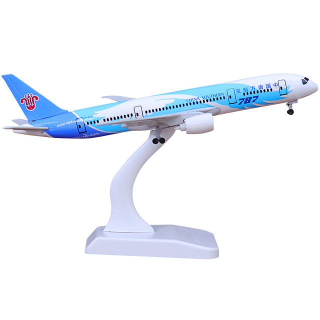Simulation alloy solid aircraft model civil aviation passenger aircraft ...